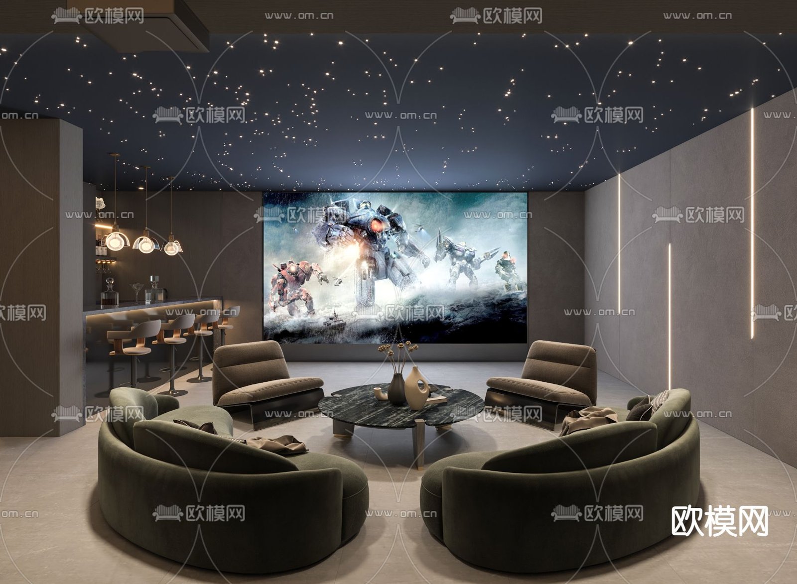 SUScenes-Home Cinema Room-14018101-SU - Thư Viện KTS
