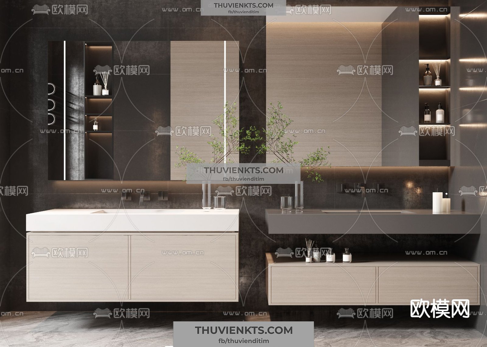 Bathroom furniture-14018874-3dsmax - Thư Viện KTS Bathroom furniture-14018874-3dsmax - Thư Viện KTS
