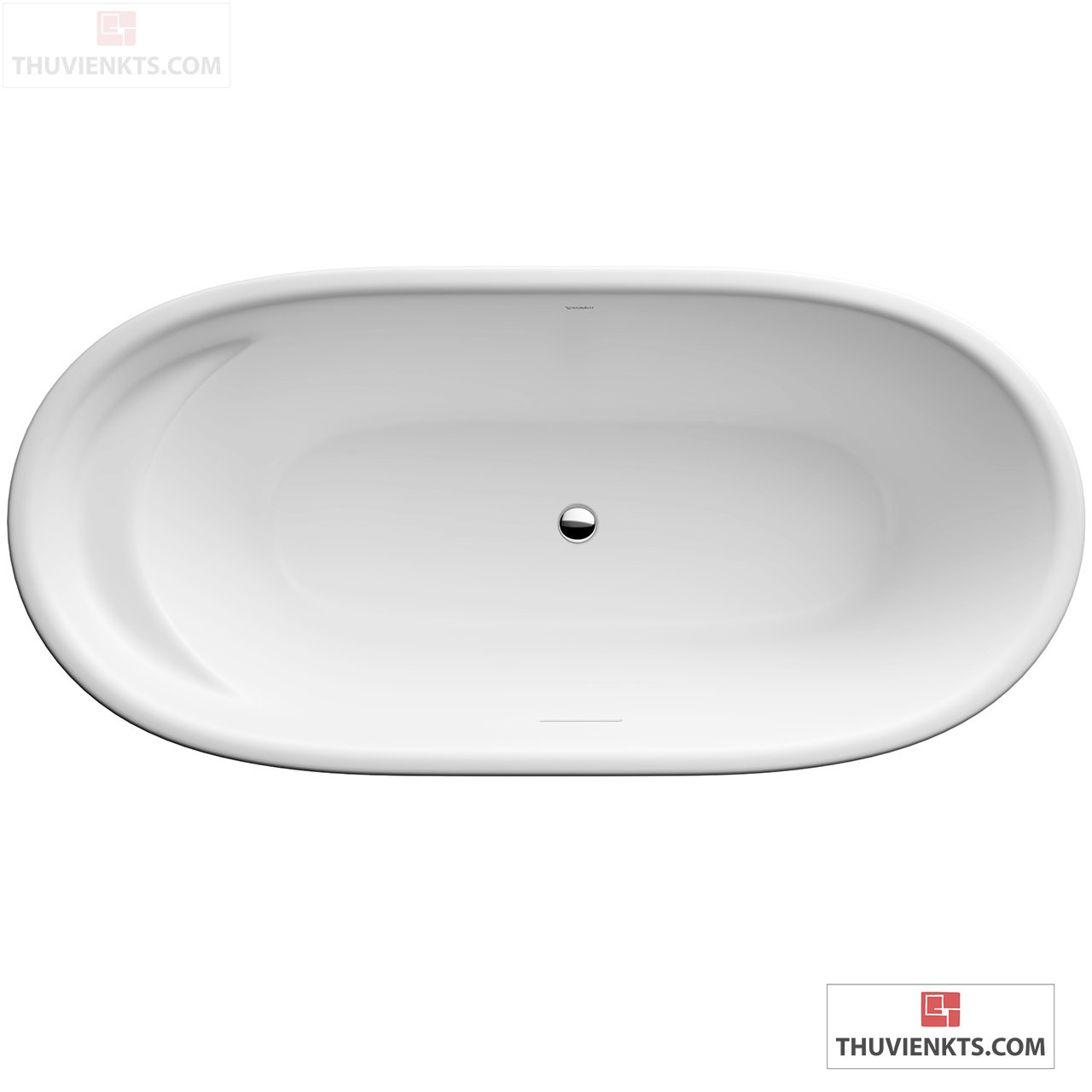 Cape Cod Bathtub Freestanding by Duravit-Dimensiva-3dsmax-12498 - Thư ...